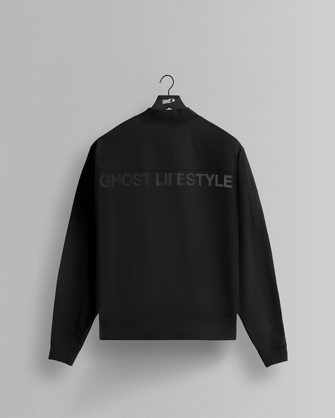 GHOST® HERITAGE BOMBER JACKET | BLACK - GHOST LIFESTYLE – GHOST AU