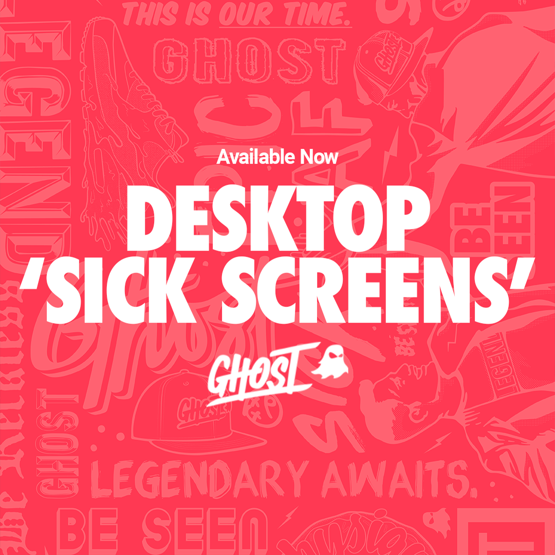 DESKTOP SICK SCREENS – GHOST AU
