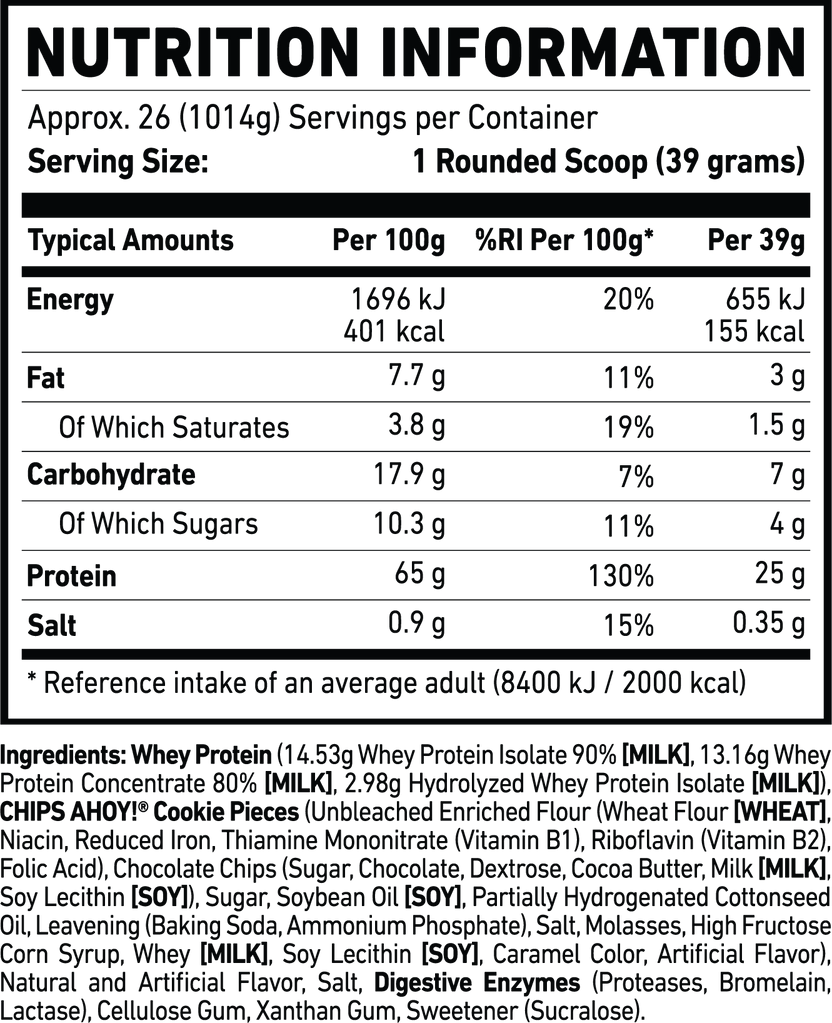 GHOST® WHEY | CHOCOLATE CHIP COOKIE - GHOST LIFESTYLE – GHOST AU